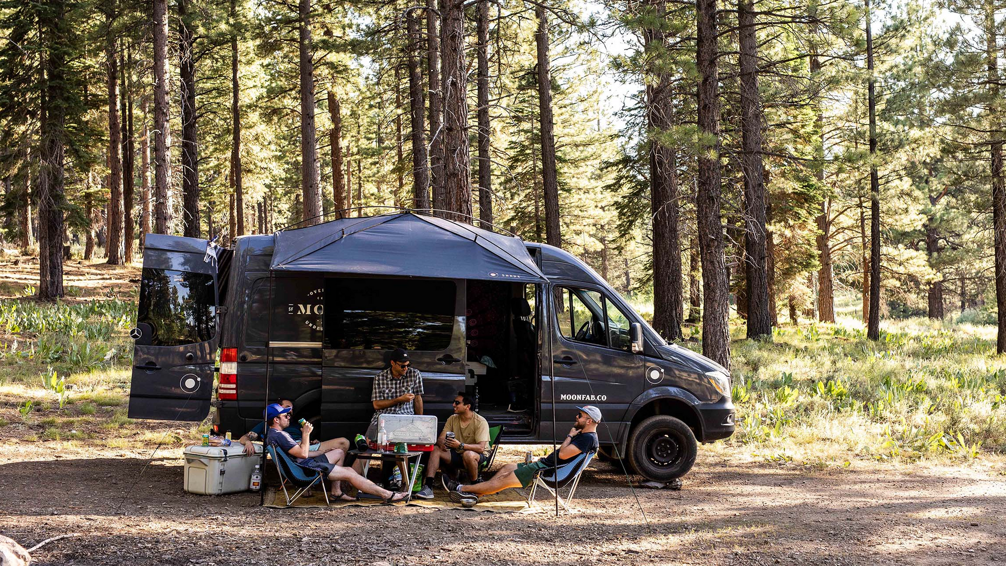 MoonShade | Portable vehicle awning | Moon Fabrications
