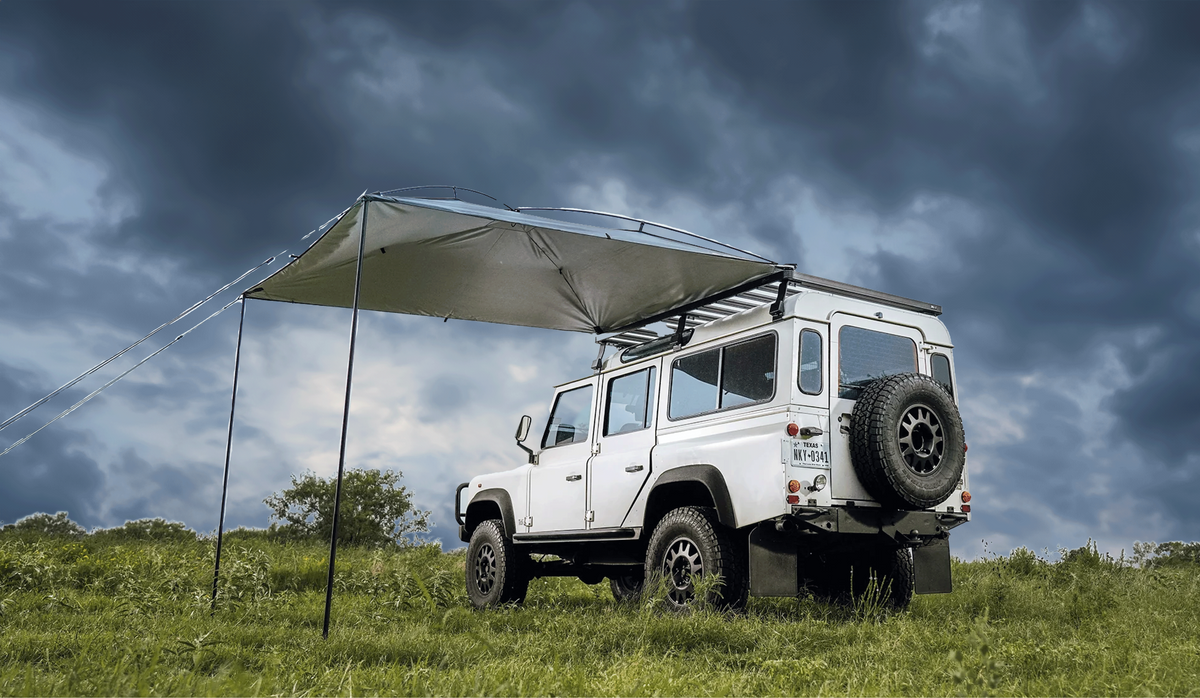 MoonShade • The portable vehicle awning that goes almost anywhere