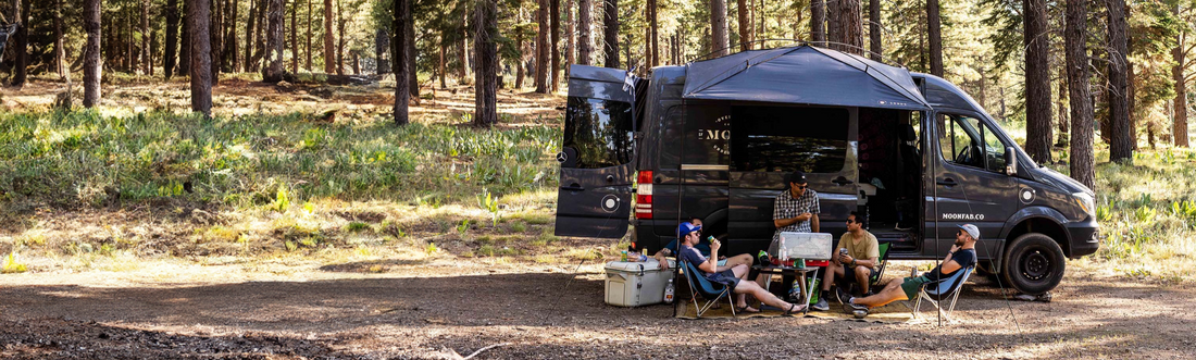 MoonShade • The portable vehicle awning that goes almost anywhere